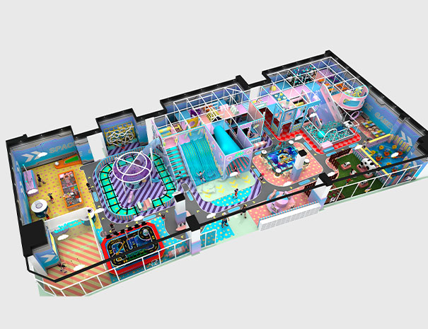 A Modern Indoor Playground of 370 square meter in South Africa. - Happy ...